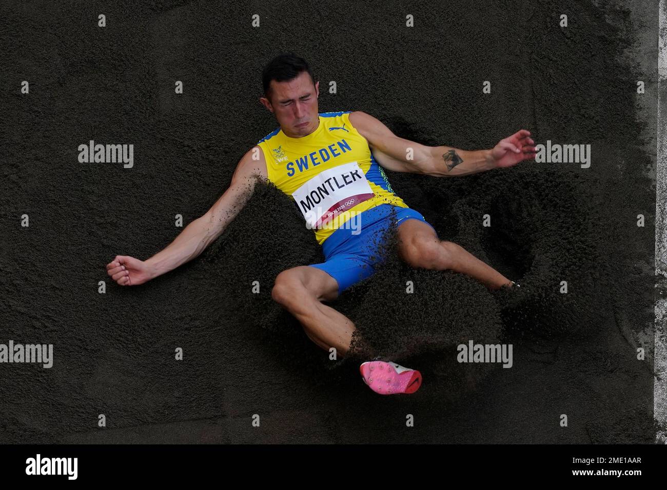 Thobias Montler, of Sweden, competes during the finals of the men's ...