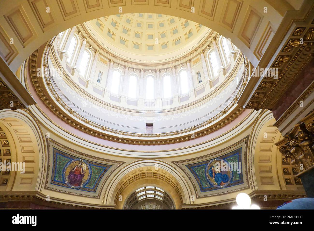 Interior of Wisconsin State Capitol, Madison, Wisconsin Stock Photo - Alamy