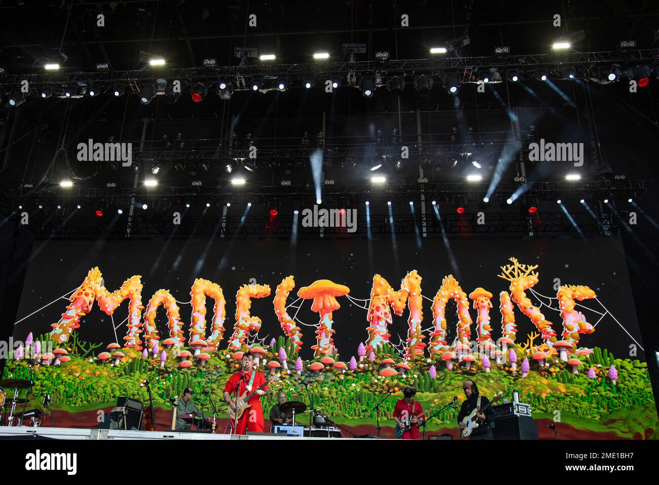 Tom Peloso, from left, Ben Massarella, Isaac Brock, Simon O'Connor, and ...