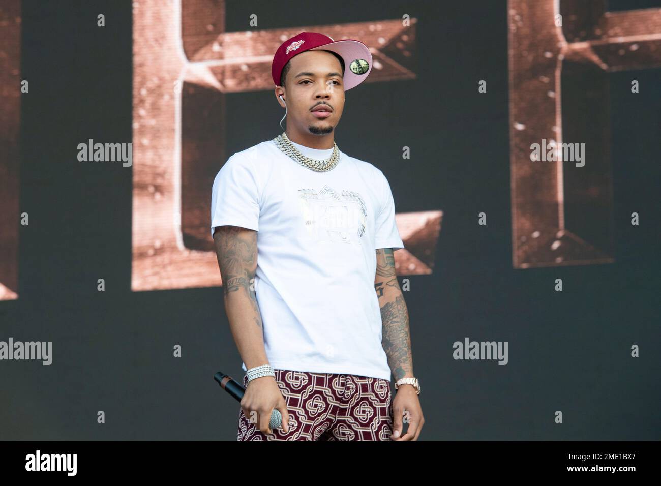 G Herbo performs on Day 4 of the Lollapalooza Music Festival, Sunday ...