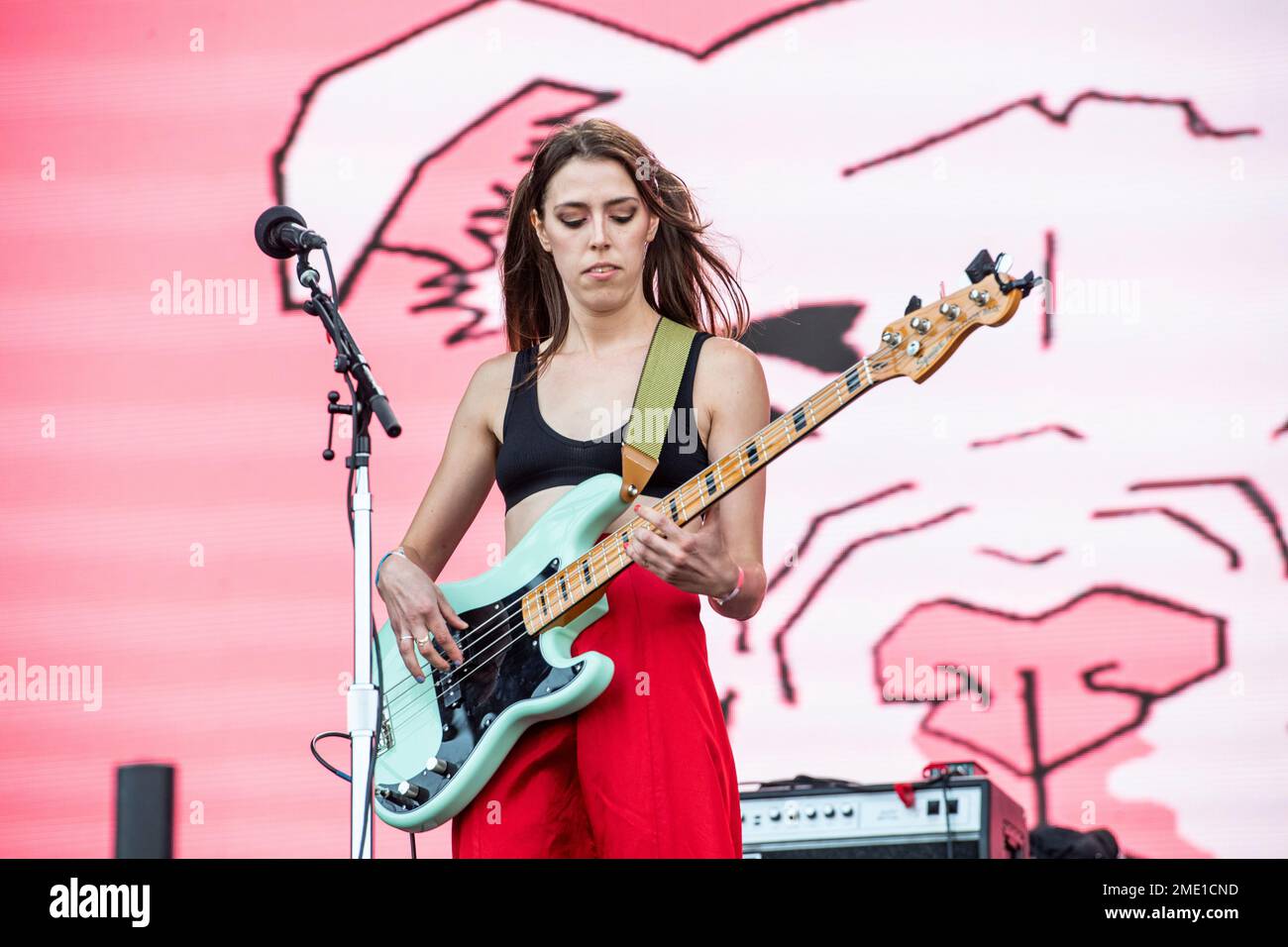 Emma Welch of Sir Chloe performs on day four of the Lollapalooza Music ...