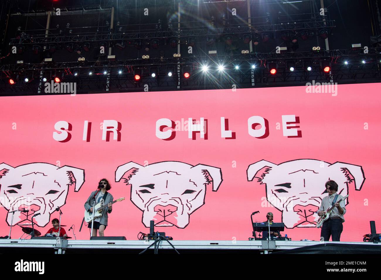 Dana Foote of Sir Chloe performs on day four of the Lollapalooza Music ...