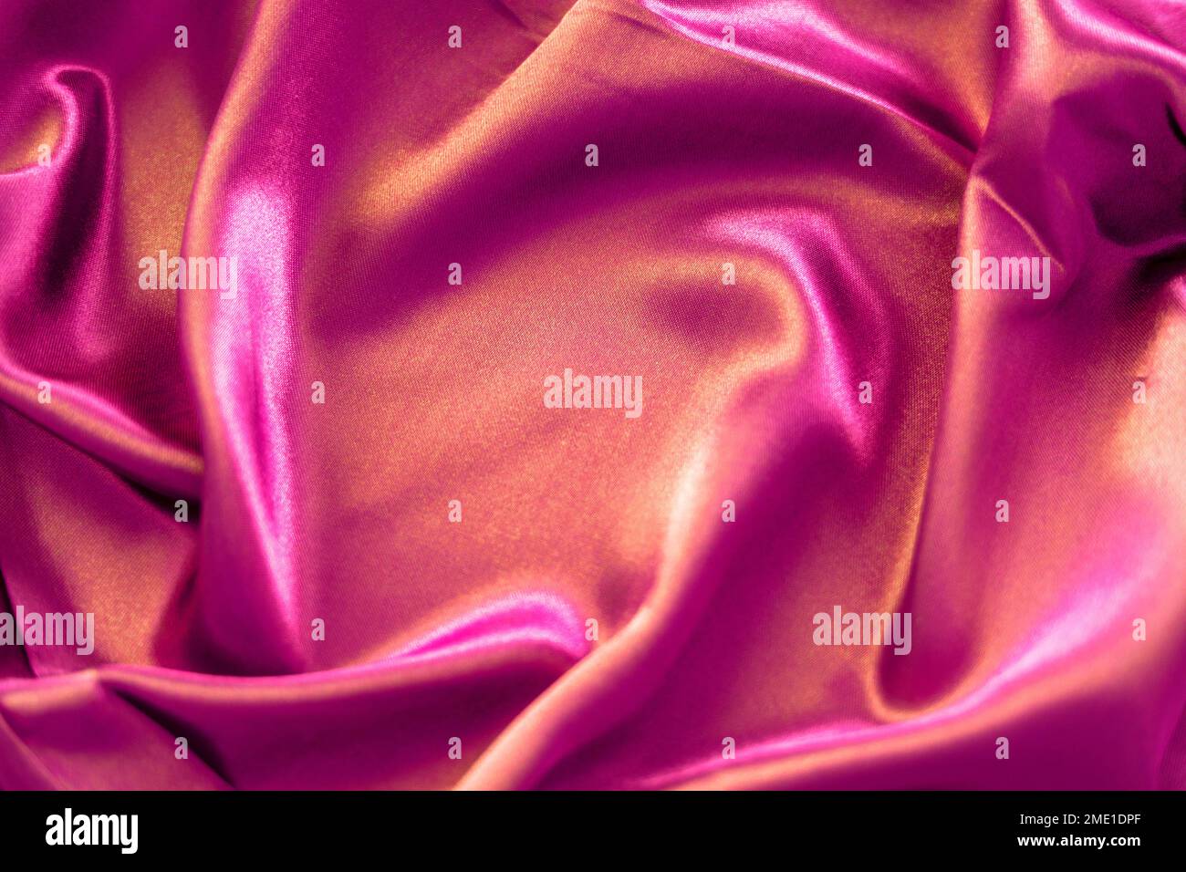 Silk fabric of viva magenta color Stock Photo - Alamy