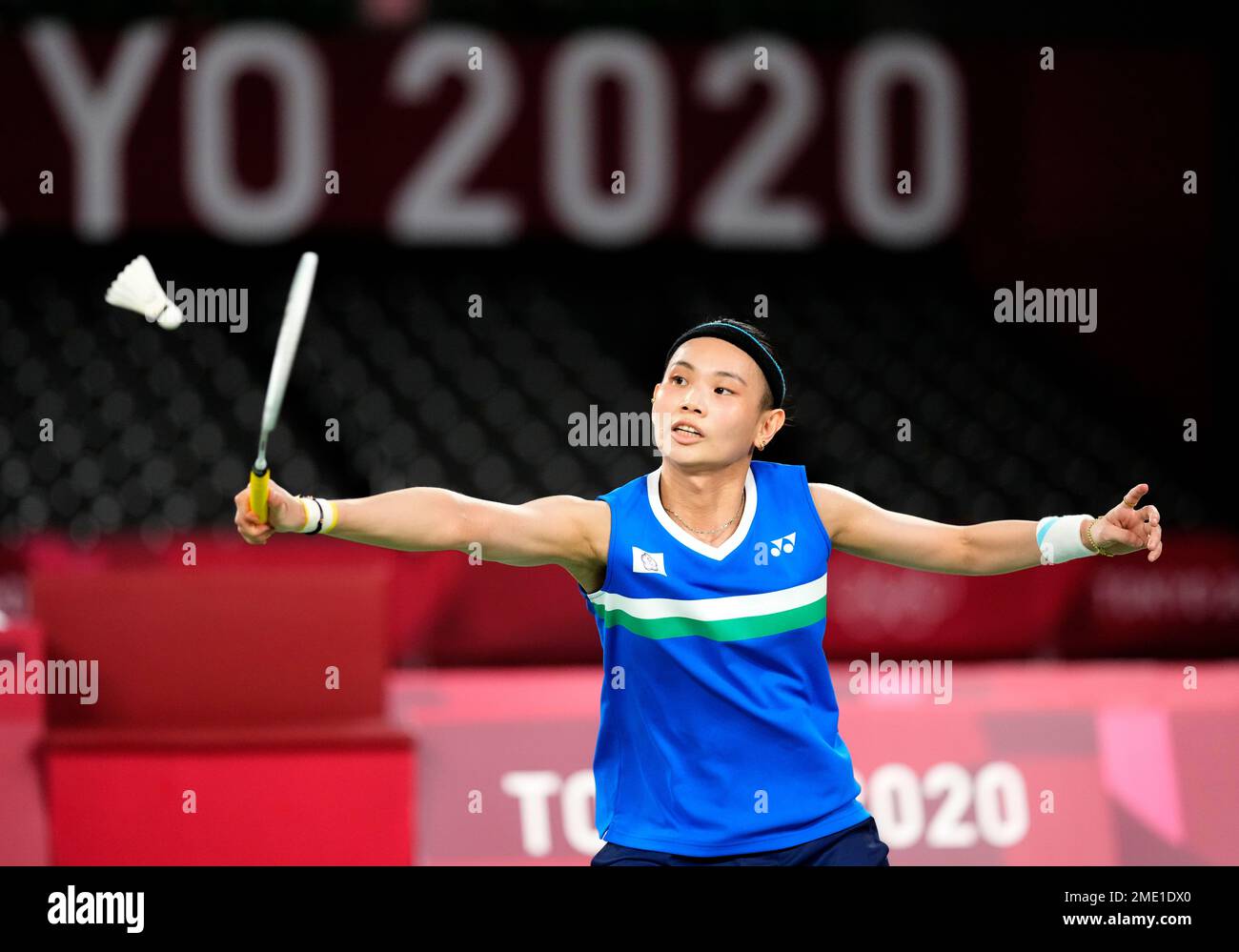 Taiwan's Tai Tzu-Ying competes against China's Chen Yu Fei during their ...