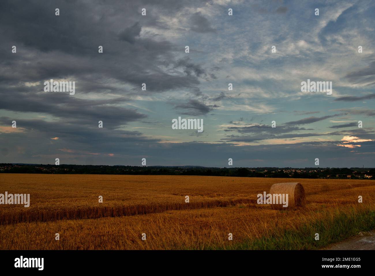 Colorful sunset in Pennsylvania Stock Photo - Alamy