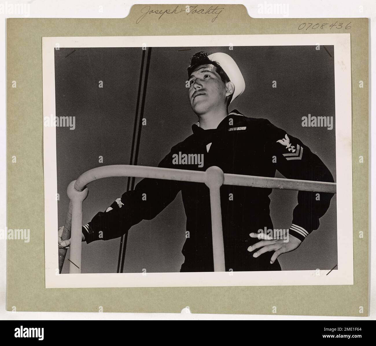 Coast Guardsman Joseph Toahty, the first American Indian to serve in a ...