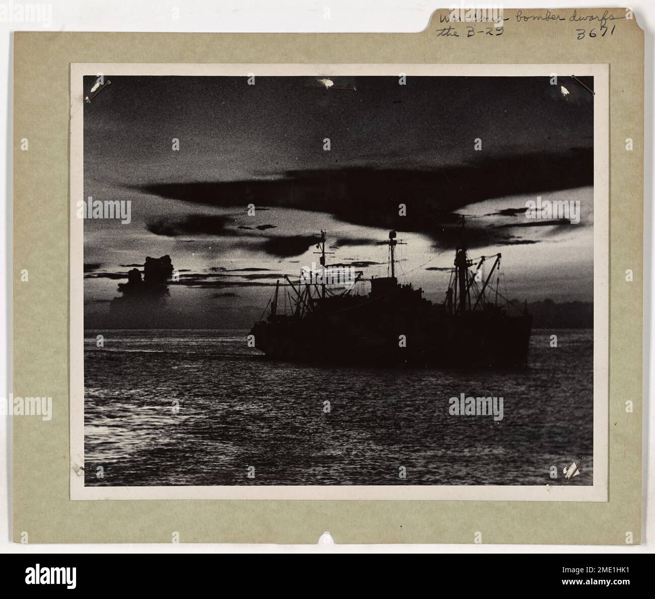 War-Cloud Bomber Dwarfs the B-29. Stretch your imagination a bit and ...