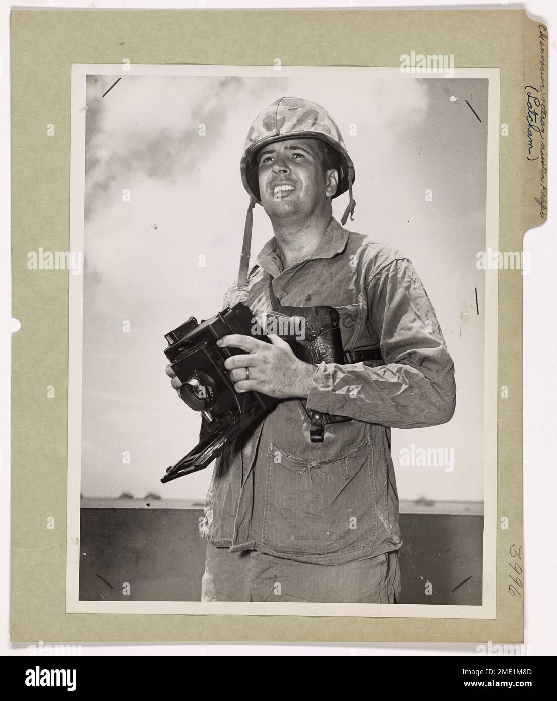 Coast Guardsman Edwin H. Latcham, a photographer’s mate, documents the ...