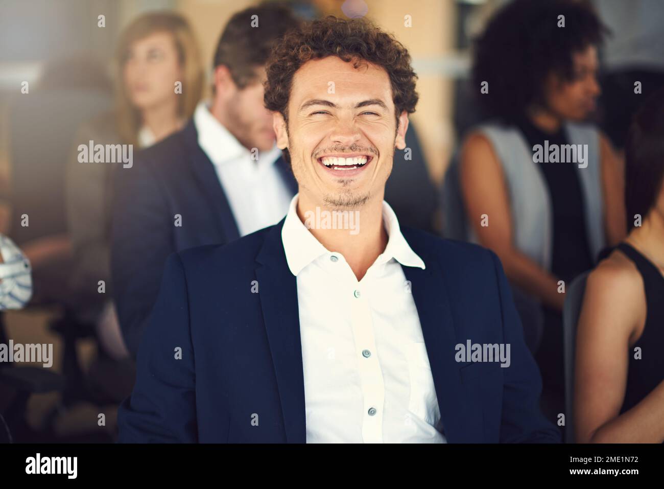 People attending seminar hi-res stock photography and images - Alamy