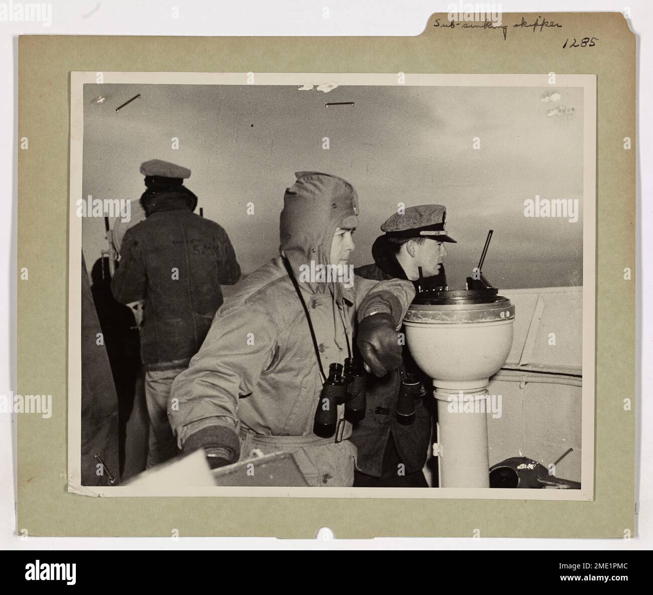 Captain James A. Hirshfield, the skipper of the U.S. Coast Guard cutter ...