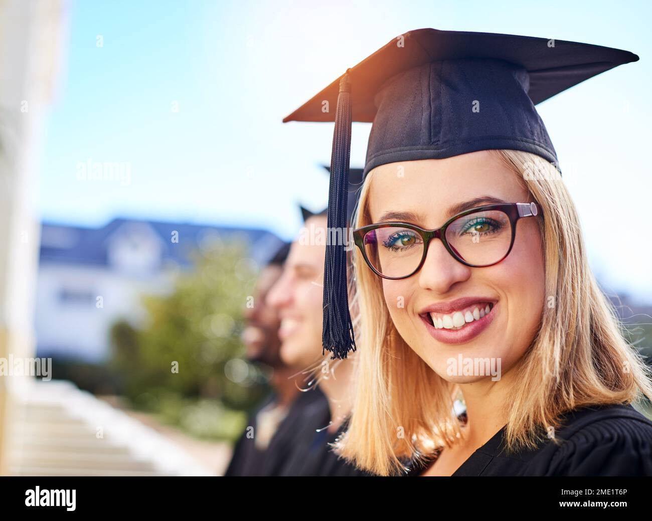 Excited young students hi-res stock photography and images - Alamy