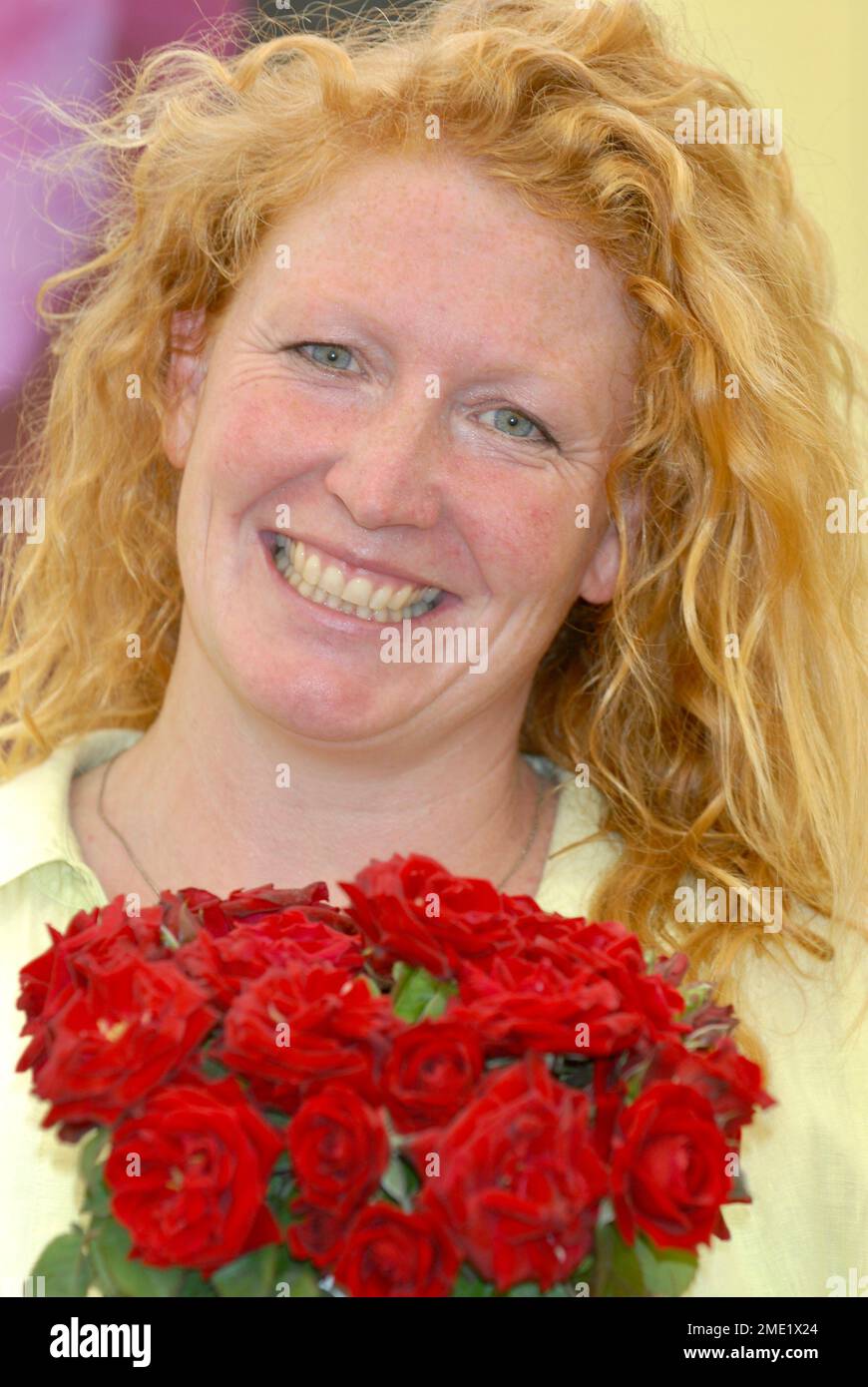 Charlie Dimmock. Hampton Court Palace Flower Show, East Molesey, Surrey ...