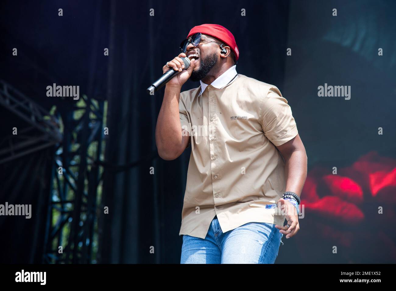 Jac Ross performs on day three of the Lollapalooza Music Festival on ...