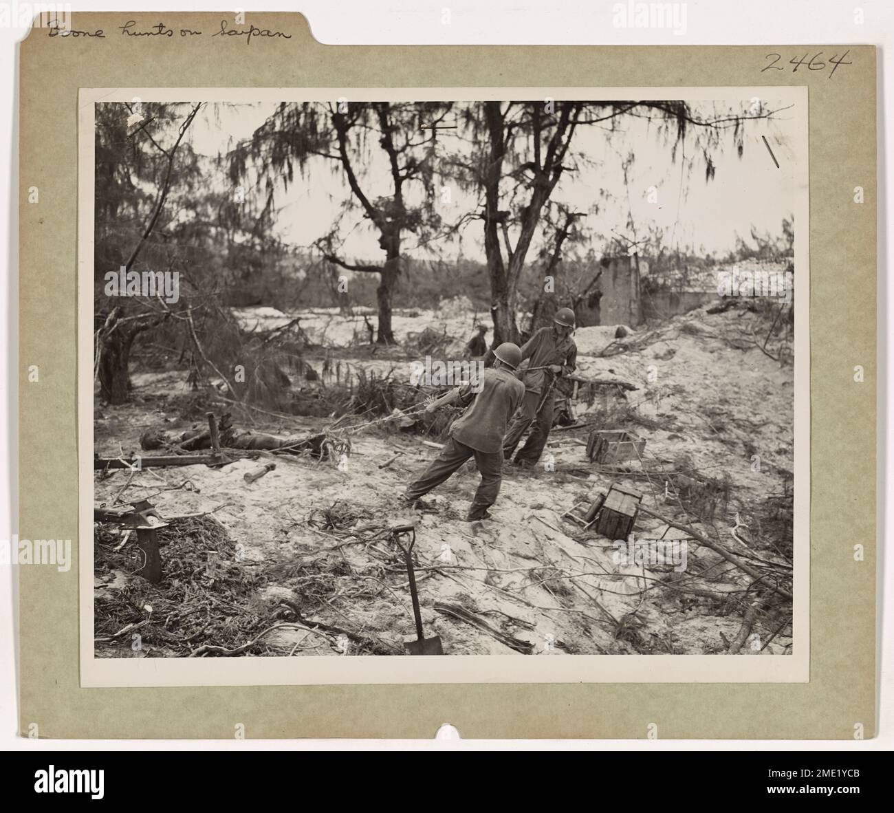In the midst of the fierce battle on Saipan's beaches, Marine Private ...