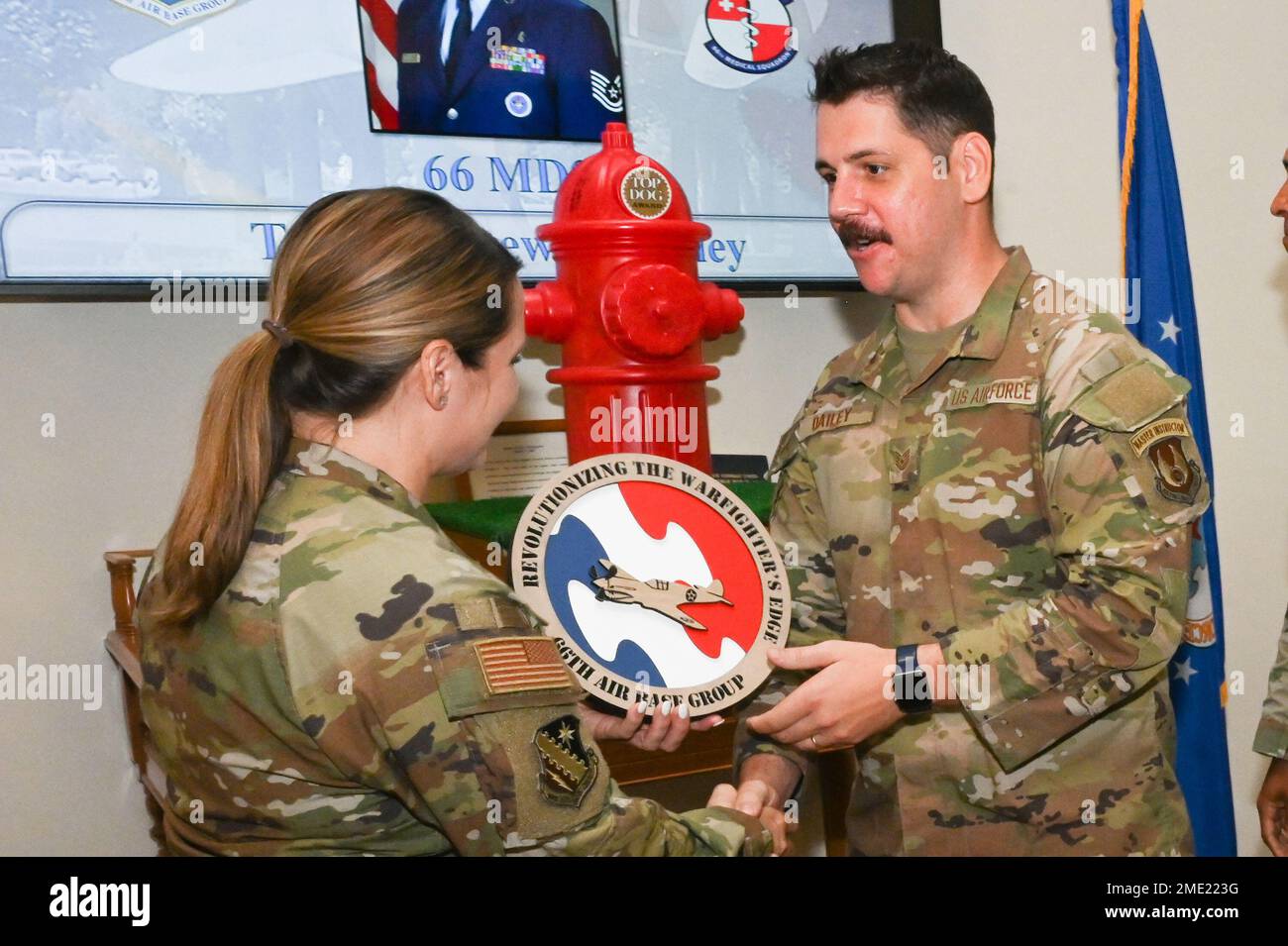 Tech. Sgt. Andrew Dailey, 66th Medical Squadron non-commissioned ...