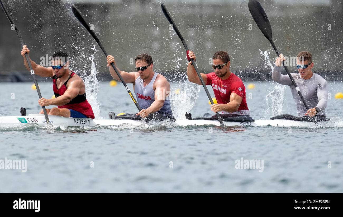 Nicholas Matveev, Mark de Jonge, Pierre-Luc Poulin and Simon McTavish ...