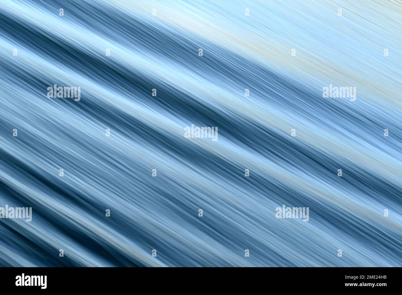 Abstract pattern formed by flowing water with slow shutter used to blur ...