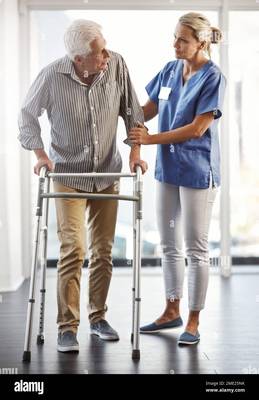 Female walker full body hi-res stock photography and images - Alamy