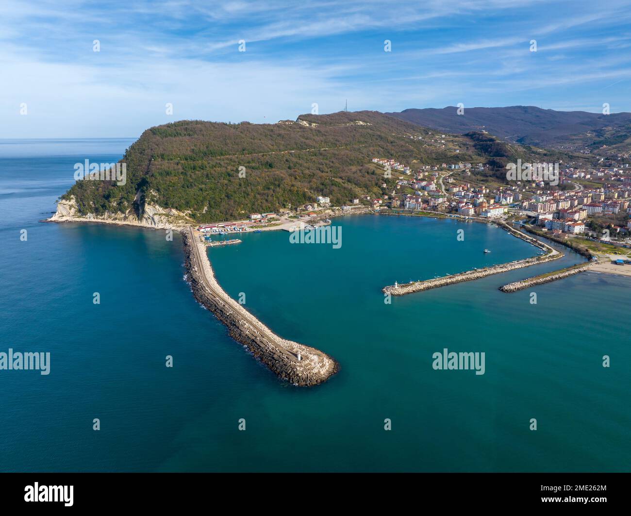 Kastamonu Province, Cide District offers a unique view with its large ...