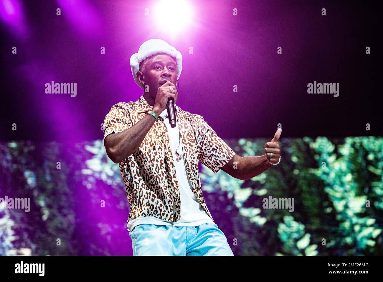 Tyler The Creator performs on day two of the Lollapalooza Music ...