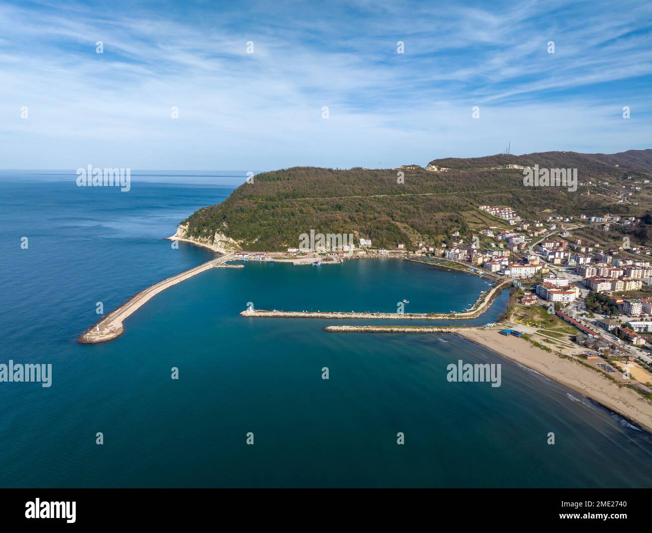 Kastamonu Province, Cide District offers a unique view with its large ...