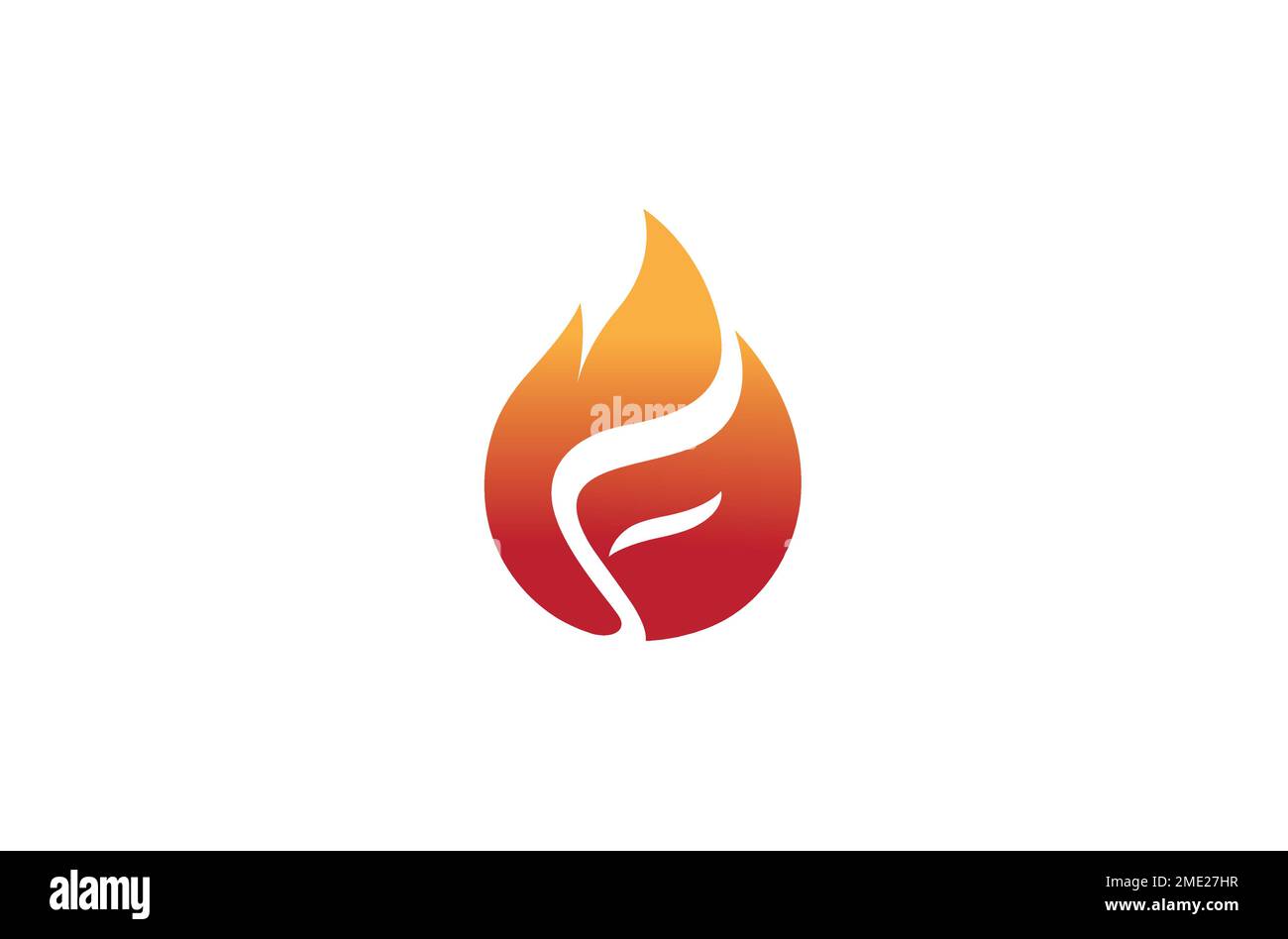 creative flame letter f symbol logo vector icon design illustration ...