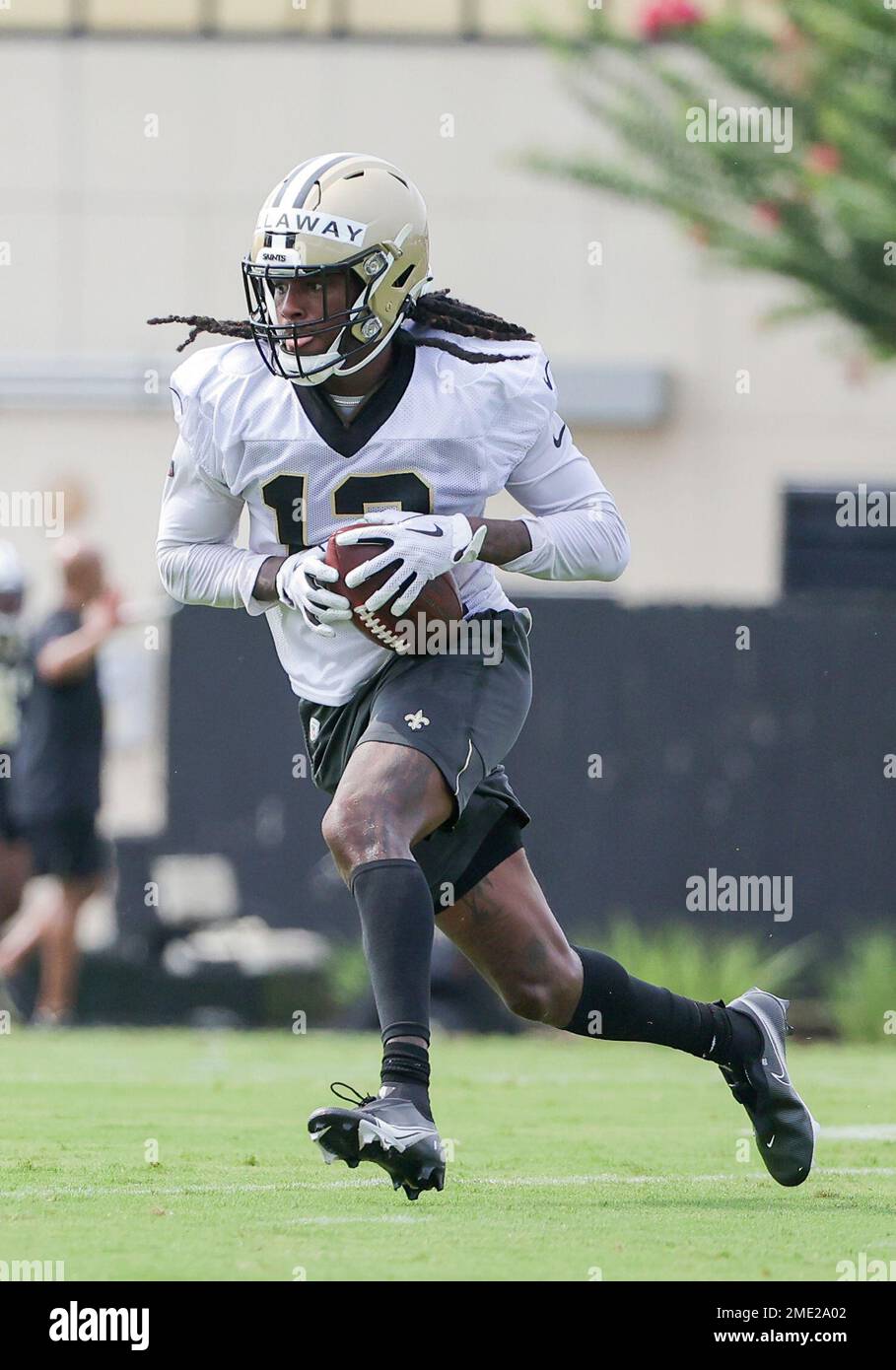 New Orleans Saints wide receiver Marquez Callaway (12) runs after a ...