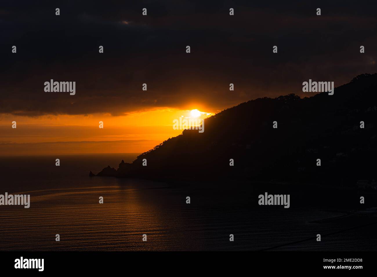 The sunrise in French Riviera, Cannes Stock Photo - Alamy