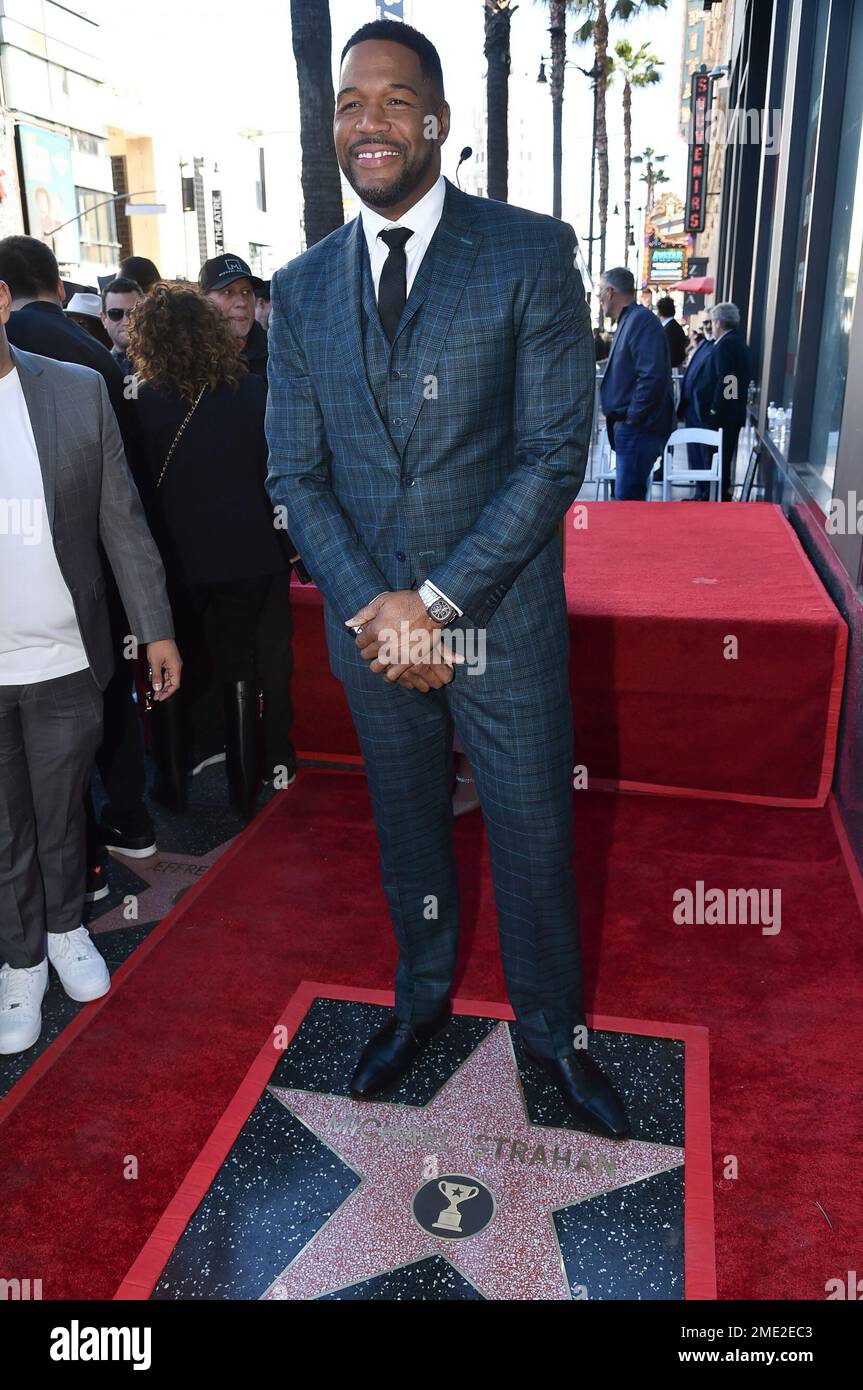 Michael Strahan, NFL Hall of Famer and host of ABC's "Good Morning ...