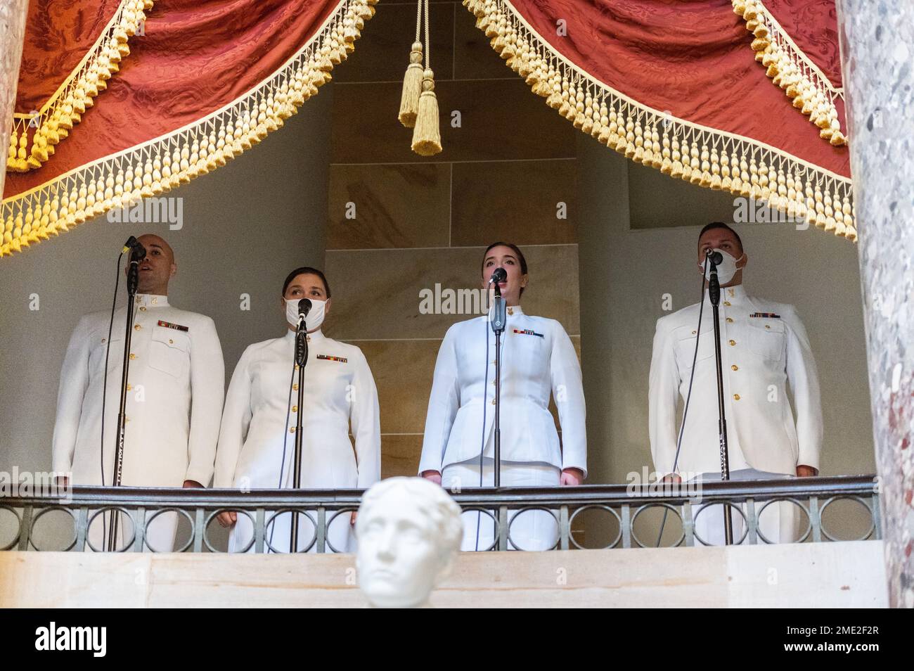 220727-N-FD081-1013 WASHINGTON (July 27, 2022) Navy Band Sea Chanters ...