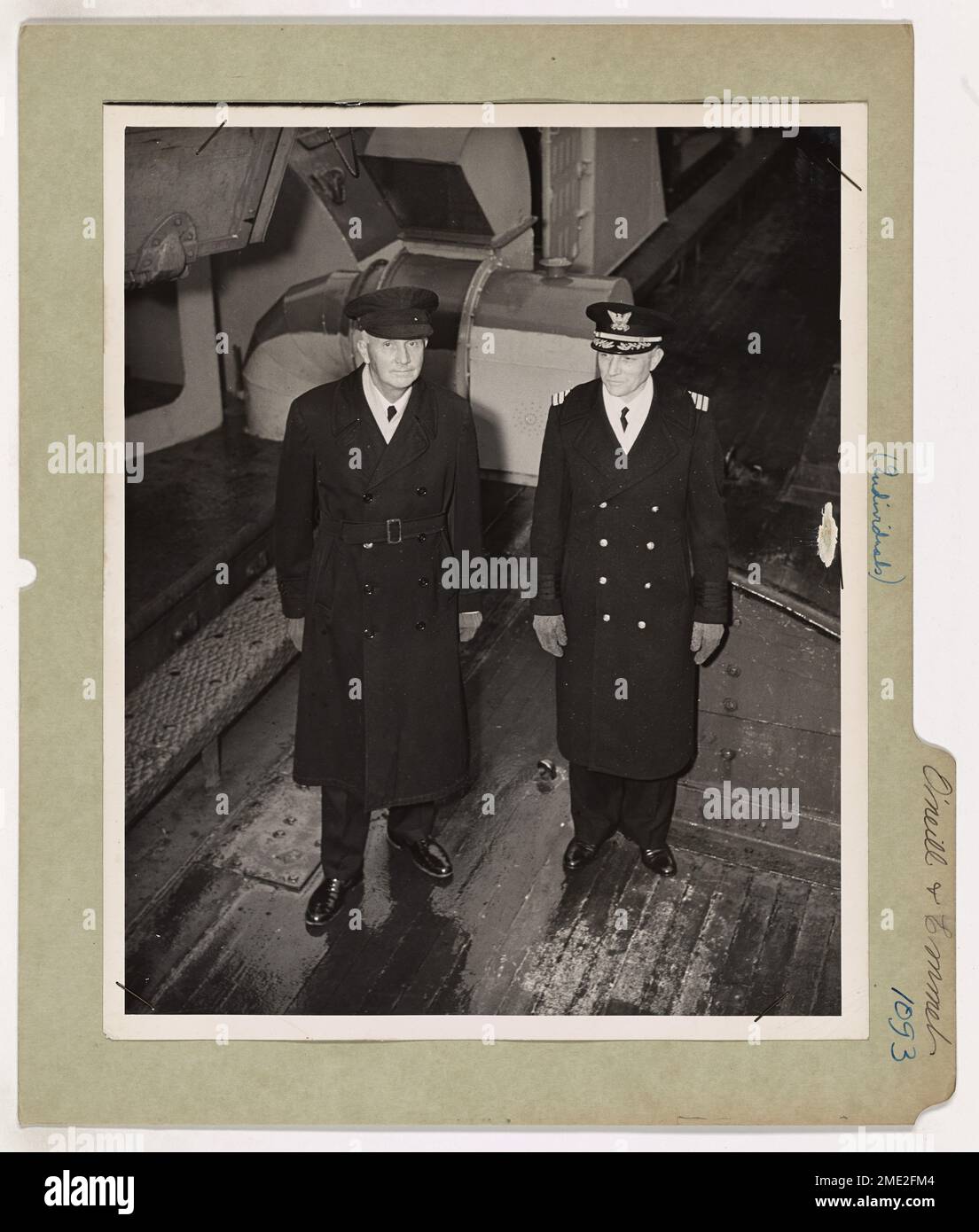 This image depicts Coast Guard Captain Robert Emmet O'Neill, an officer ...
