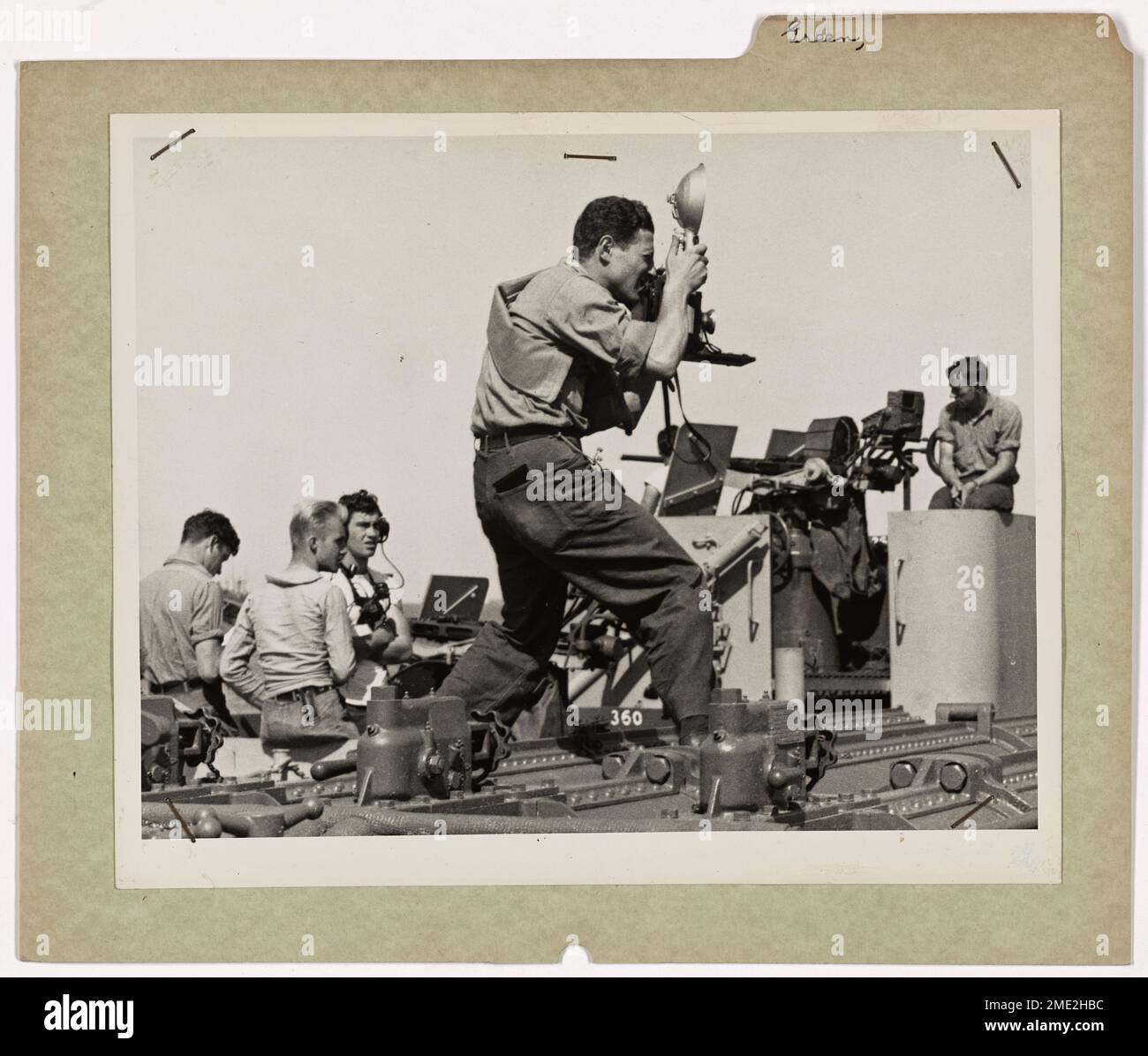 Coast Guard combat photographer Arthur Green captures battle action in ...