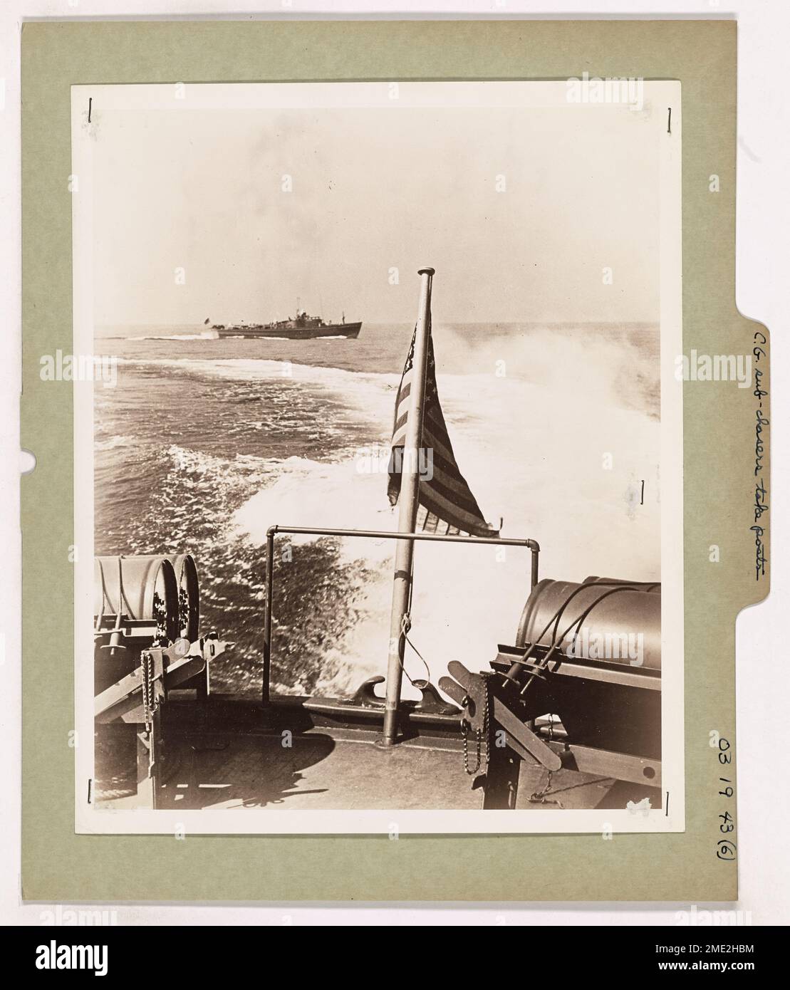 Coast Guard Sub-Chasers Take Posts. This image depicts a 83-foot Coast ...