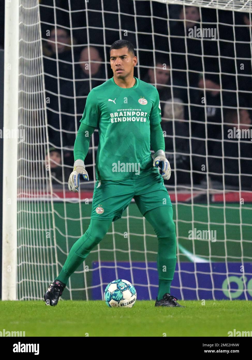 EINDHOVEN - PSV Eindhoven goalkeeper Walter Benitez during the Dutch ...