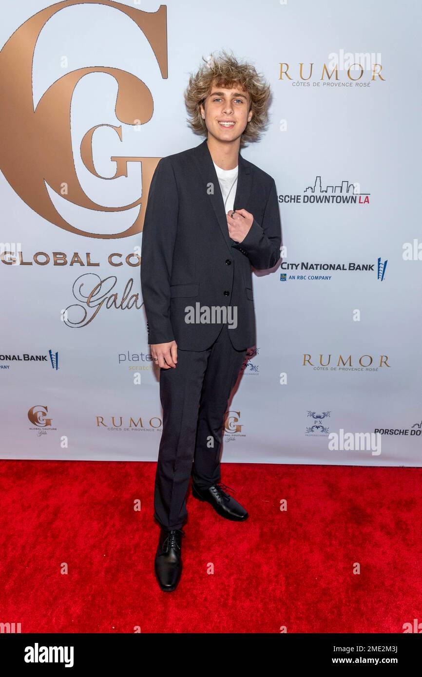 Los Angeles, USA. 22nd Jan, 2023. Singer Nicholas Gordon attends 2023 ...