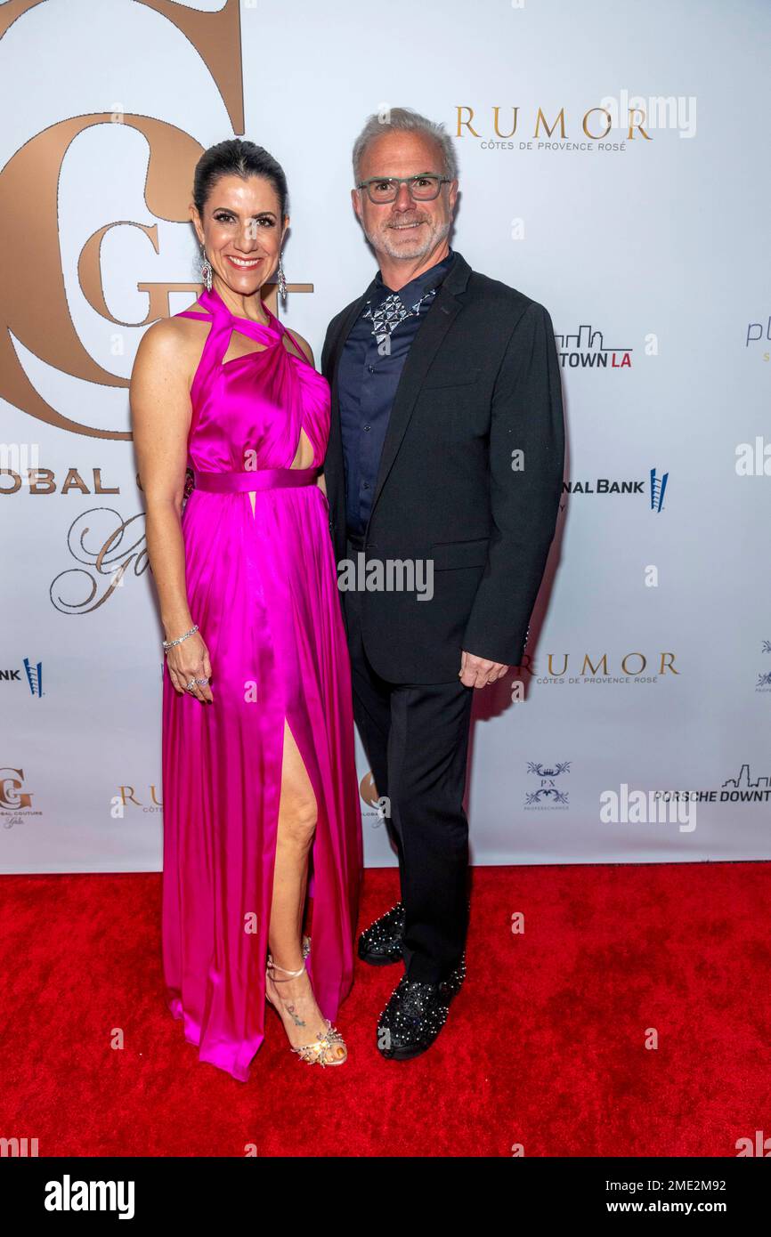 Los Angeles, USA. 22nd Jan, 2023. Swarovski Crystals Libby Hirst and ...