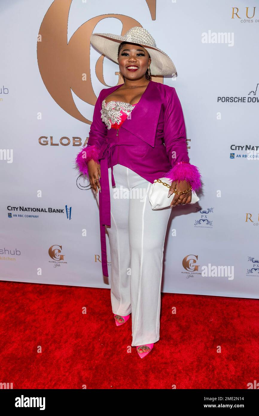 Los Angeles, USA. 22nd Jan, 2023. Fashion Designer Bekee By Sylvia ...