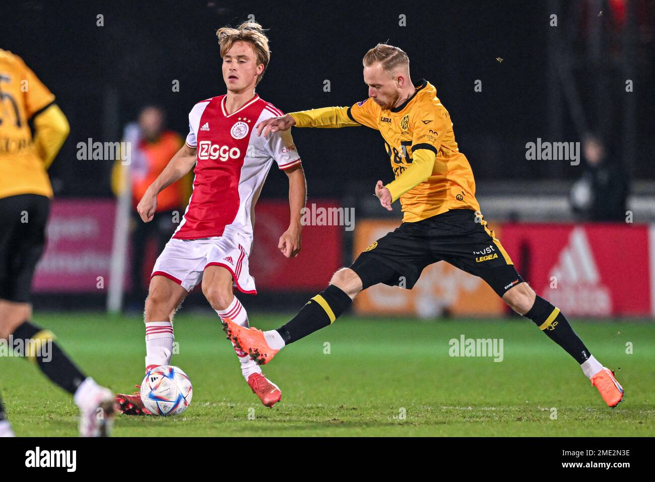 AMSTERDAM, NETHERLANDS - JANUARY 23: Donny Warmerdam of Jong Ajax ...