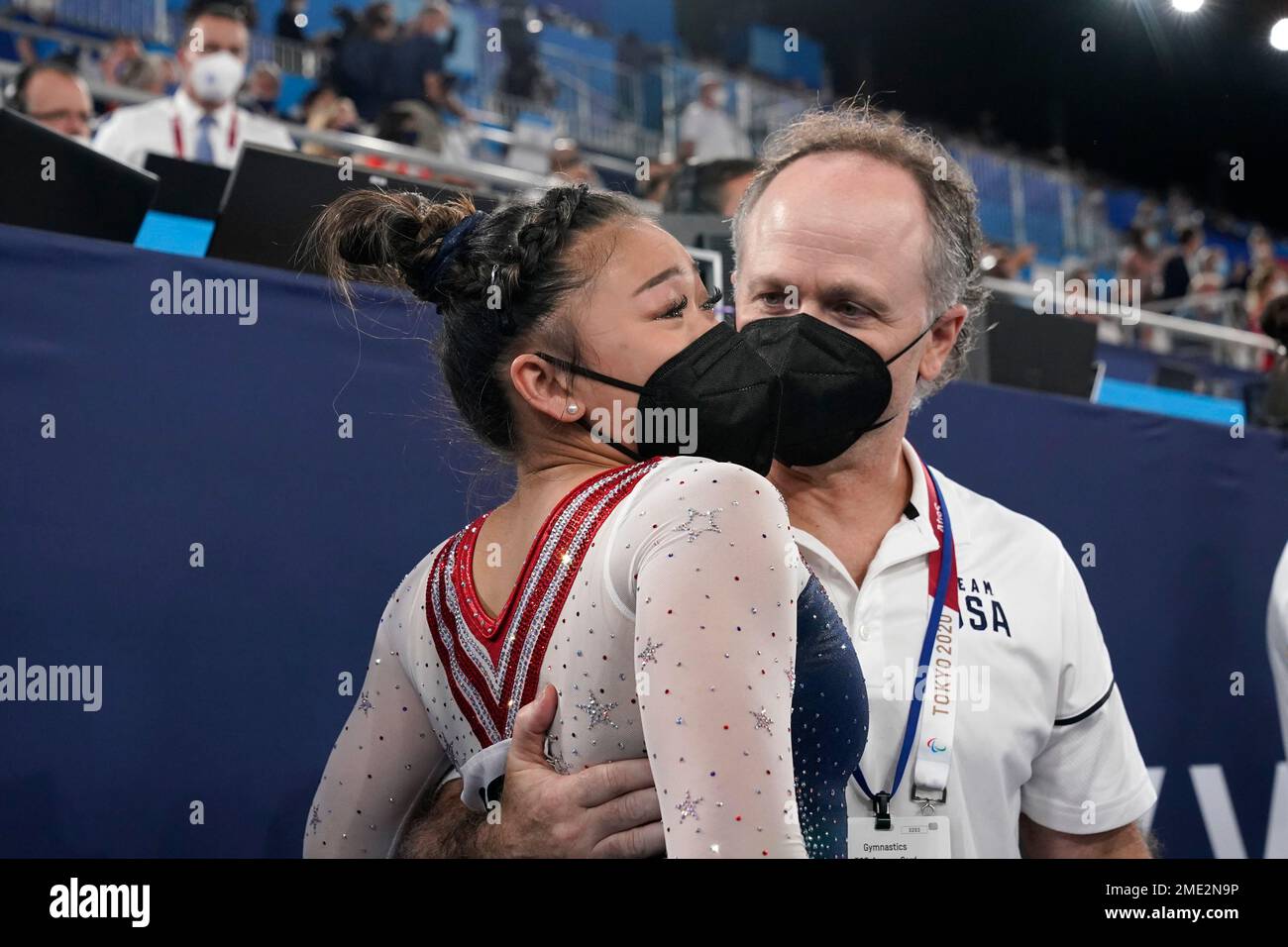 CORRECTS COACHE'S NAME TO JESS NOT JEFF - Sunisa Lee, of the United ...