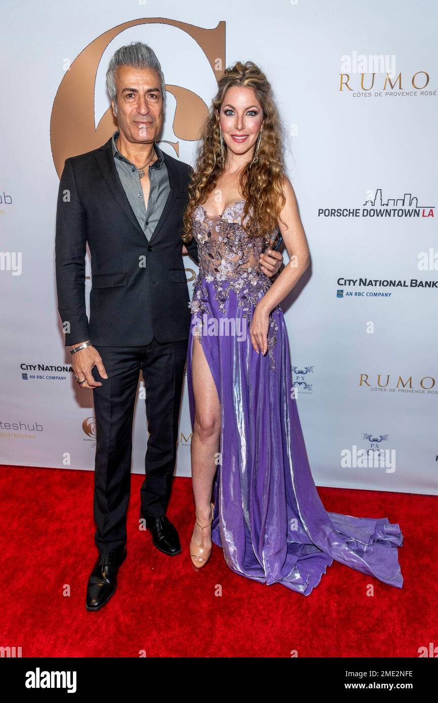 Los Angeles, USA. 22nd Jan, 2023. Actor Medi Em, Dustin Quick attend ...