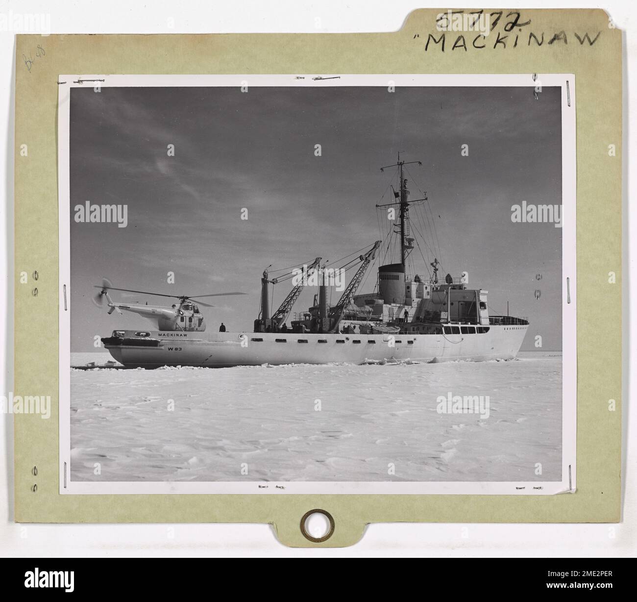 The U.S. Coast Guard icebreaker Mackinaw, known as 'Big Mac', begins ...