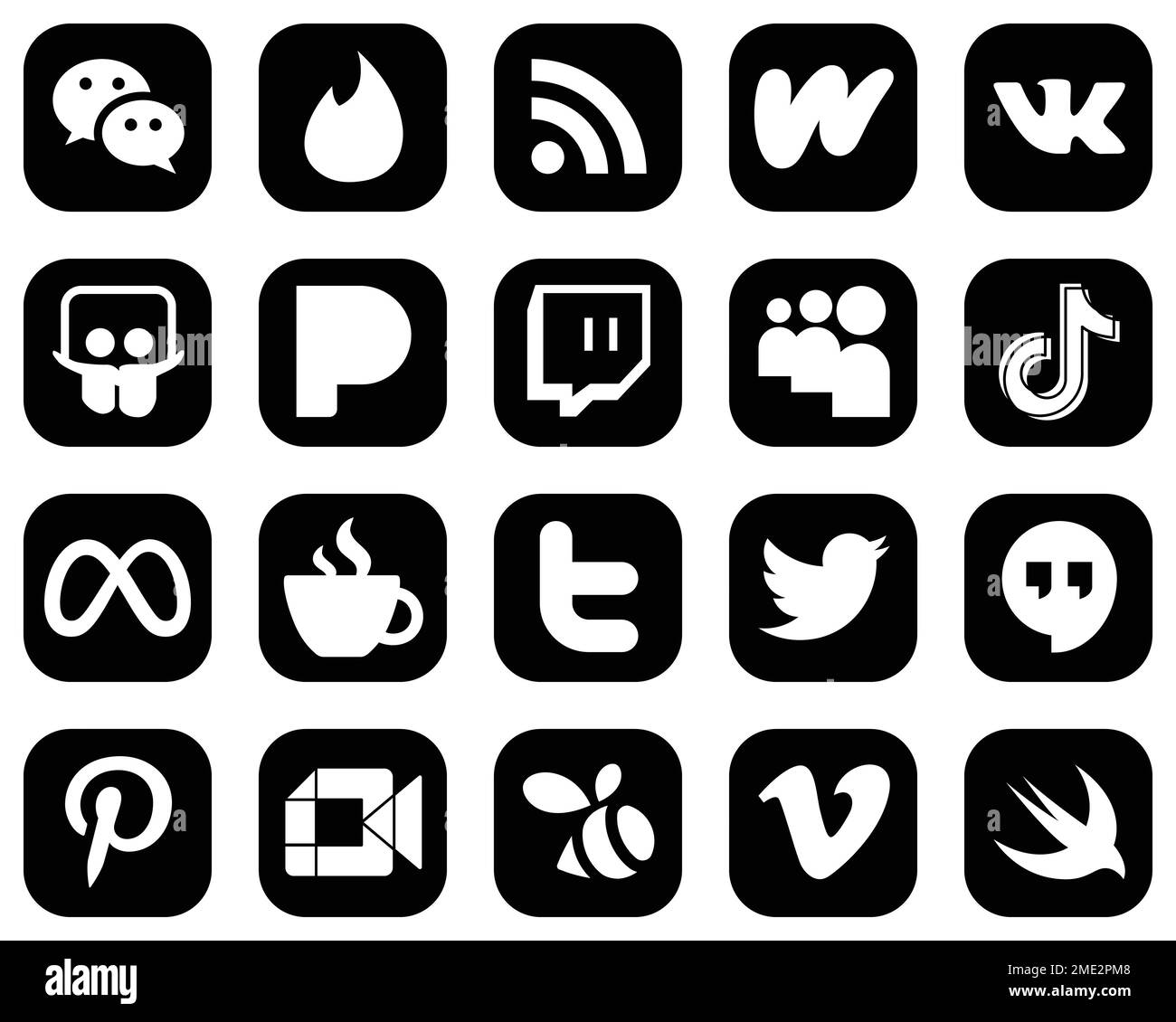 Meta tiktok Stock Vector Images - Alamy