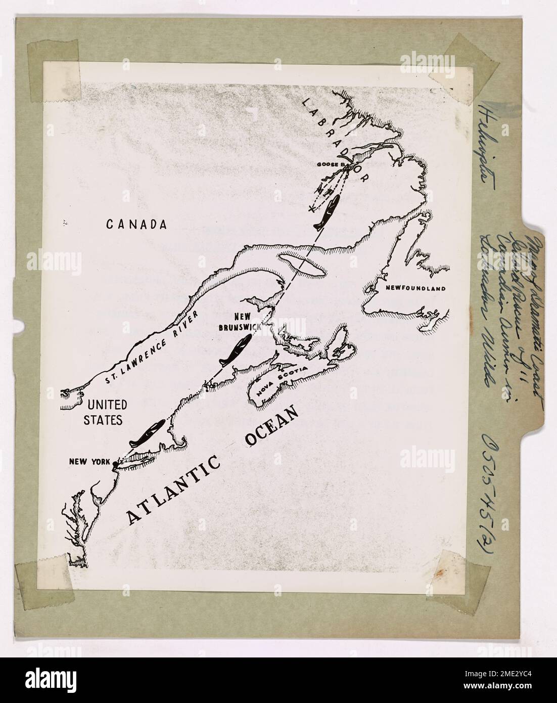 A map illustrates the dramatic rescue of 11 Canadian airmen in the ...