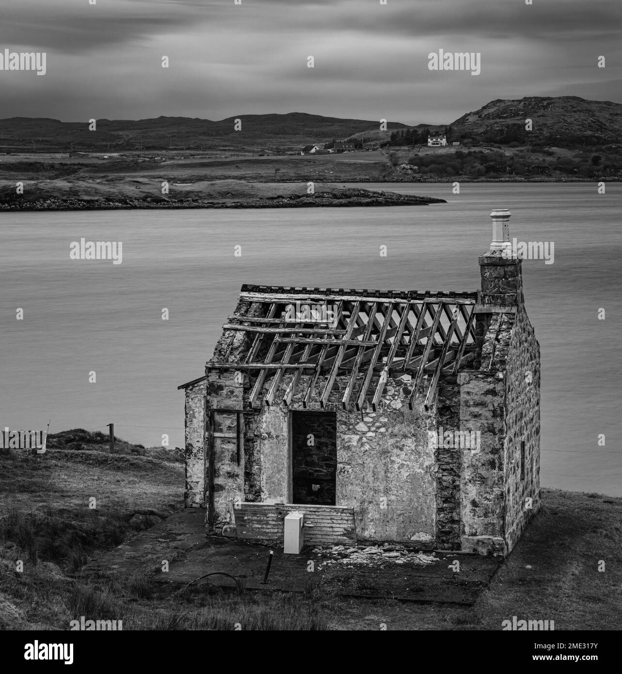 Scotland highland landscape Black and White Stock Photos & Images - Alamy