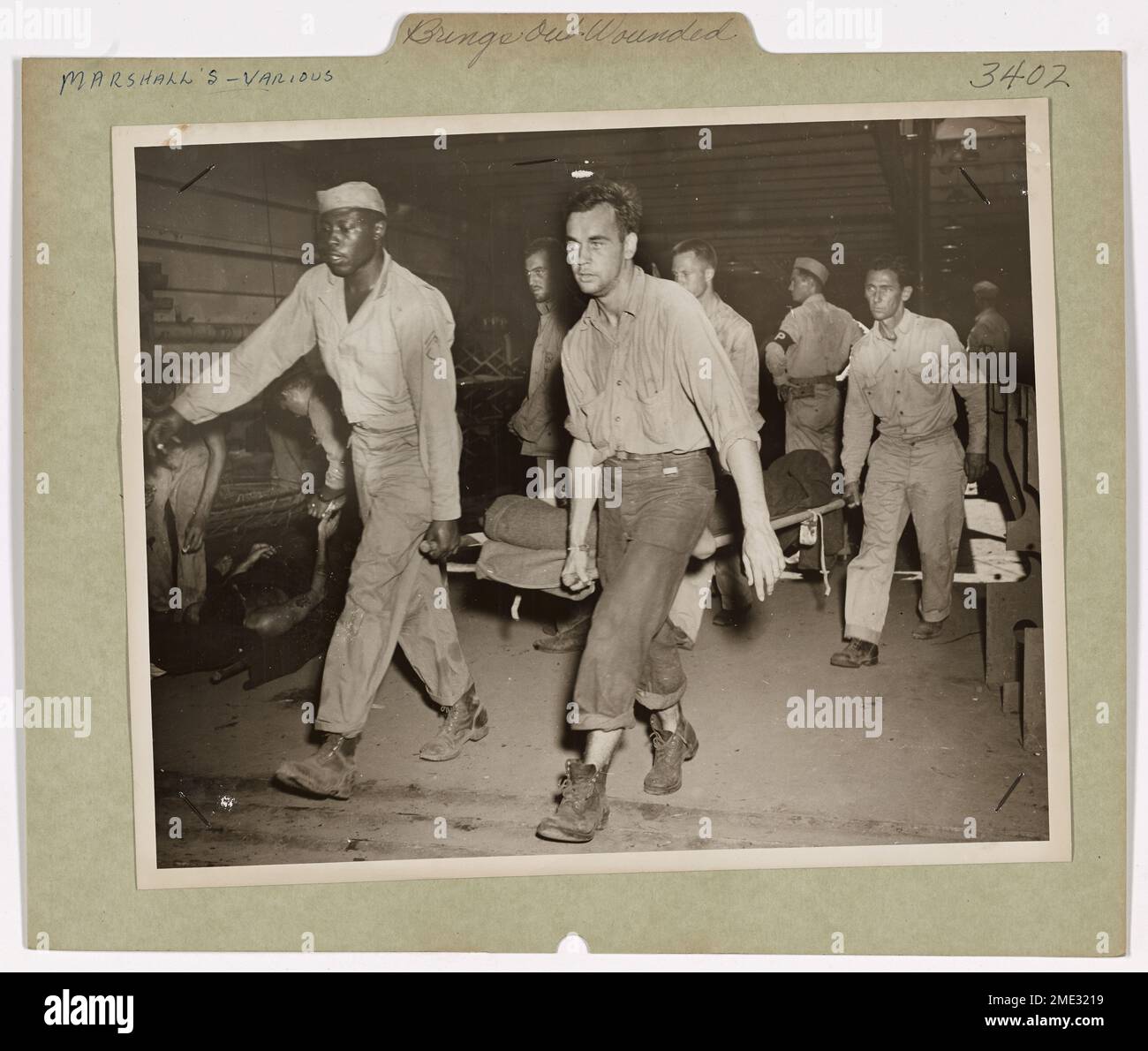 The Coast Guard Brings Out the Wounded. End of the run - Safely out of ...