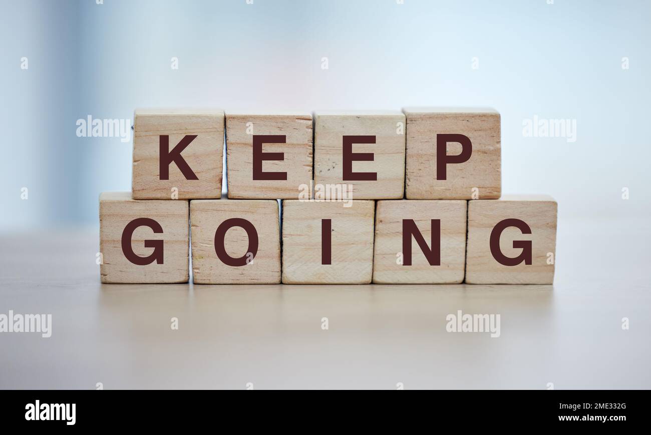 Wood blocks, motivation and support for success with an inspirational ...