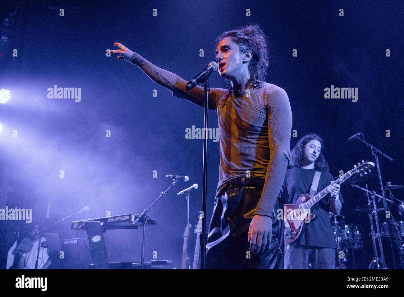 Sebastian Paul performs during the Official Lollapalooza Aftershow on ...