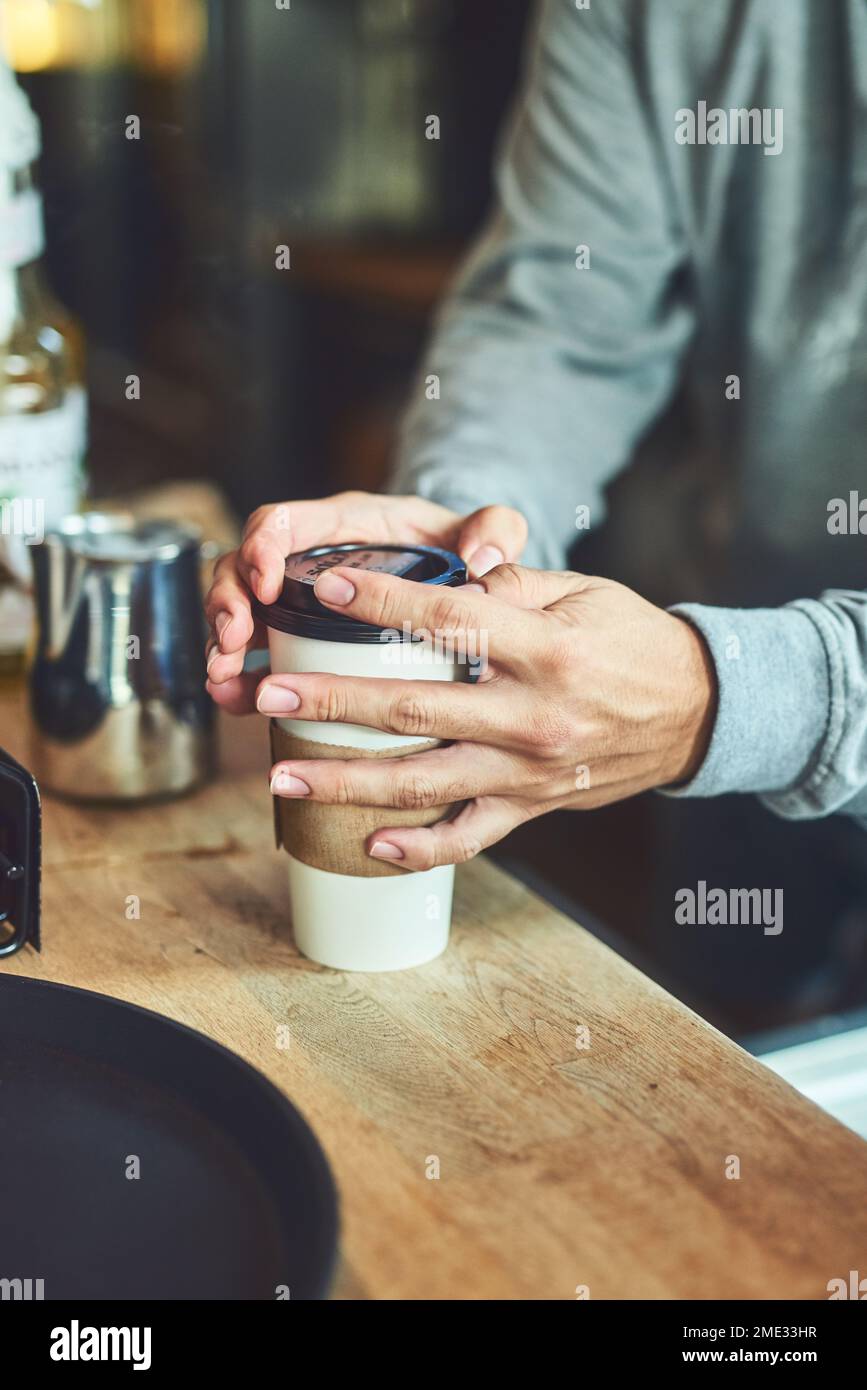 Modern hand brewed coffee barista hi-res stock photography and images ...