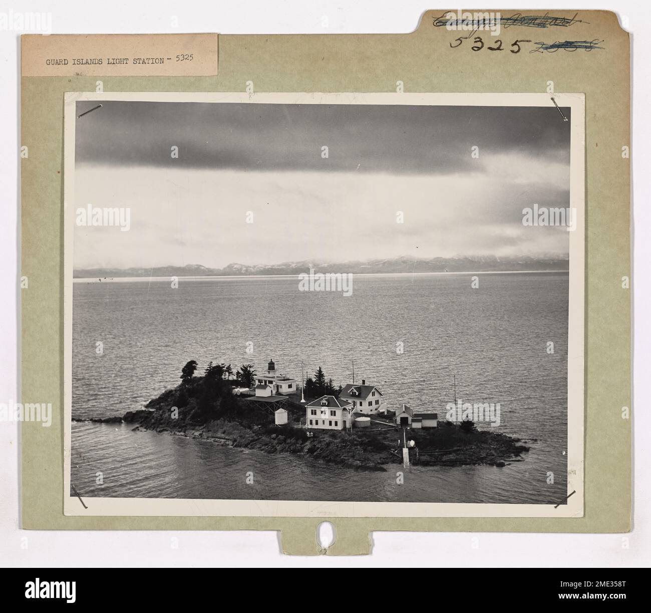 Guard Islands Light Station, located off the northern tip of Gravina ...