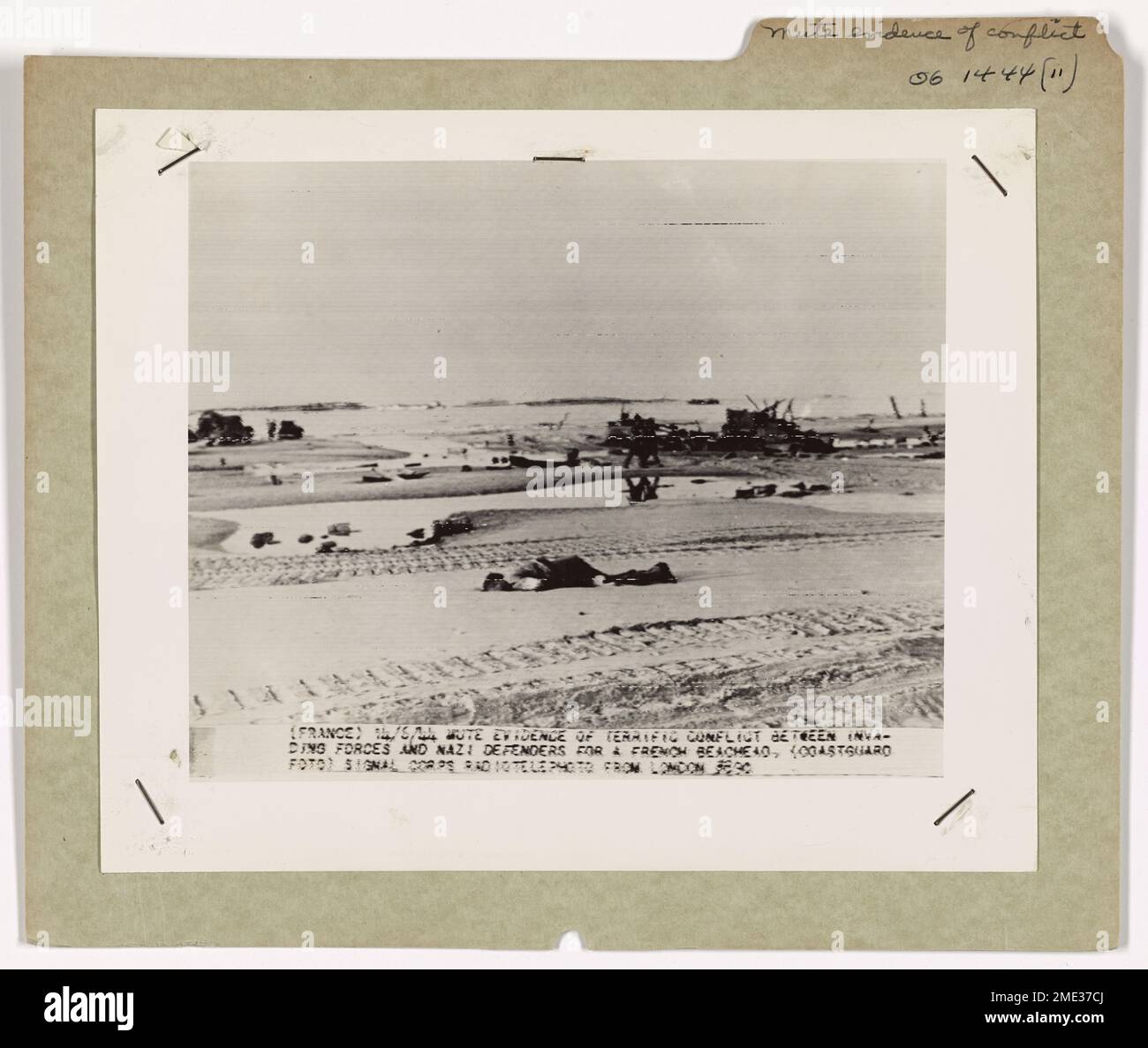 A scene showing the aftermath of a fierce conflict between invading ...